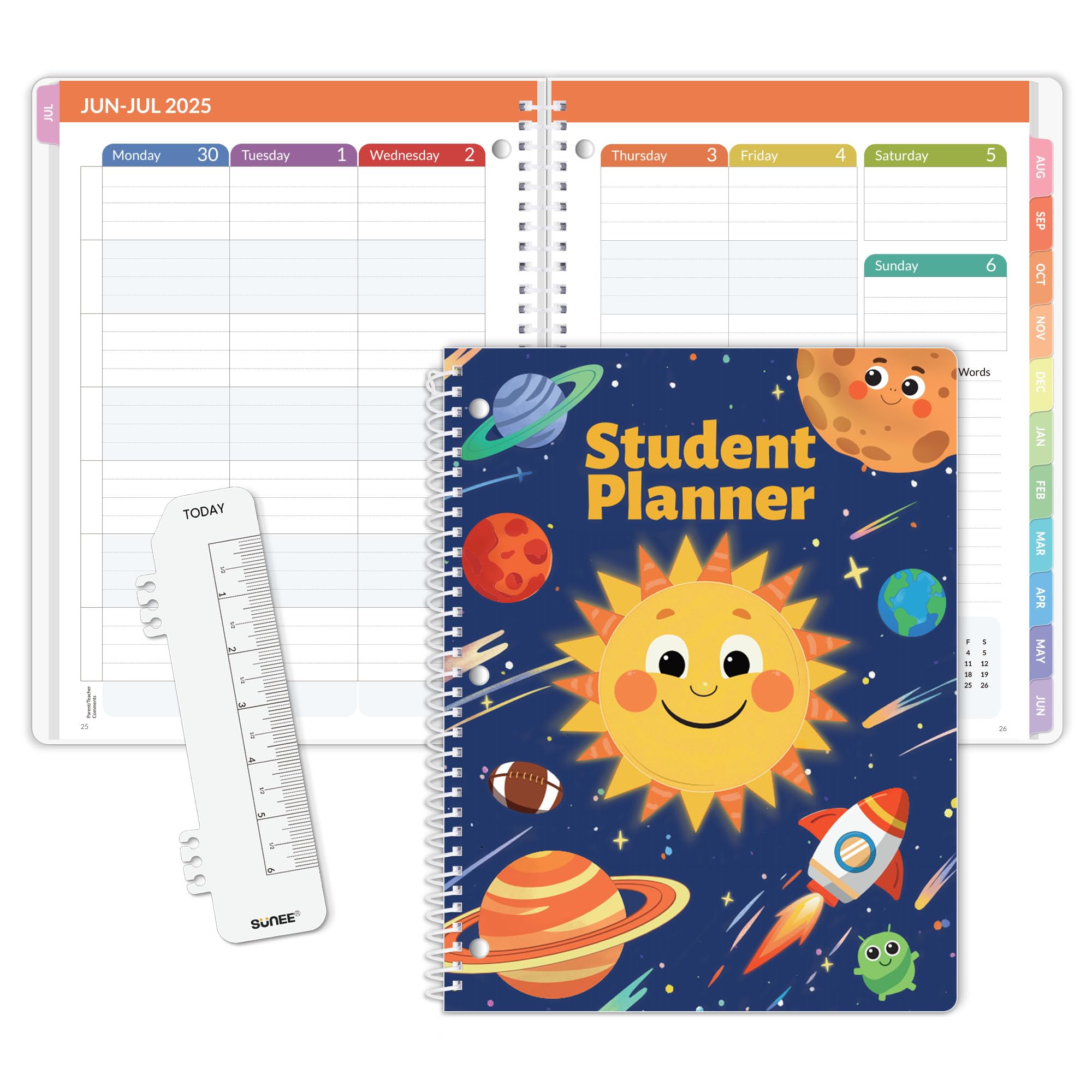 Mua SUNEE Elementary Student Planner 2025-2026, Academic Year Jul. 2025 ...