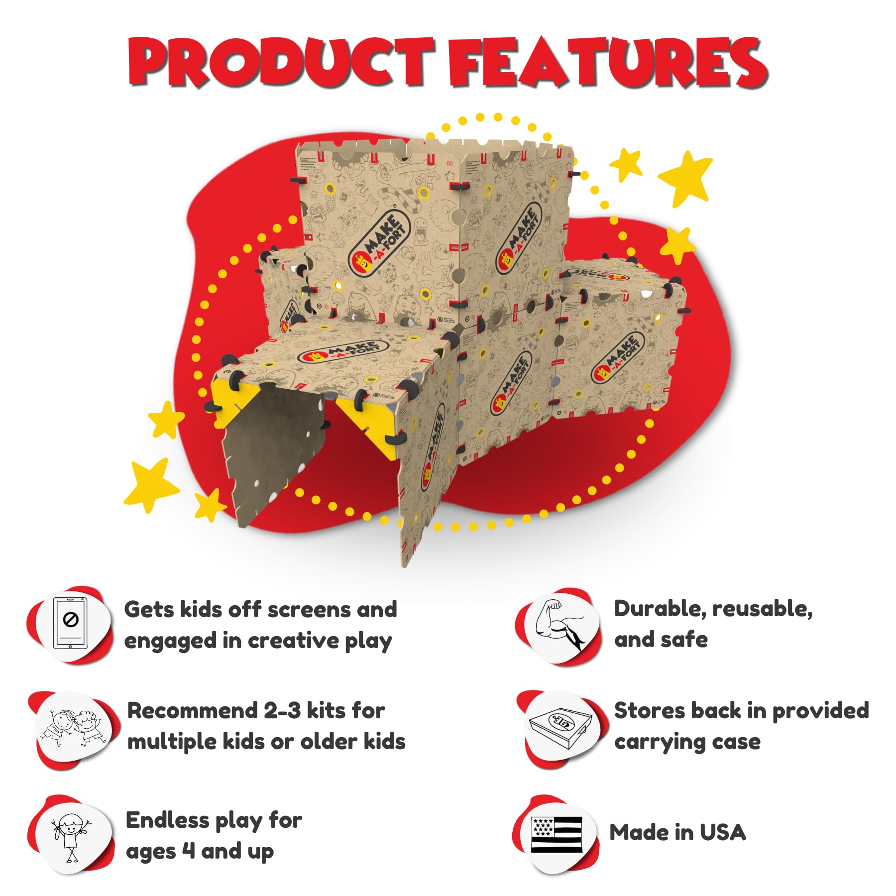 Mua Explorer Kit - Build Really Big Forts for Kids - Endless Play for ...