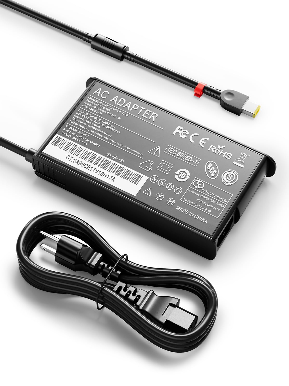 170W Laptop Charger for Lenovo Slim AC Adapter Replacement for Lenovo ...
