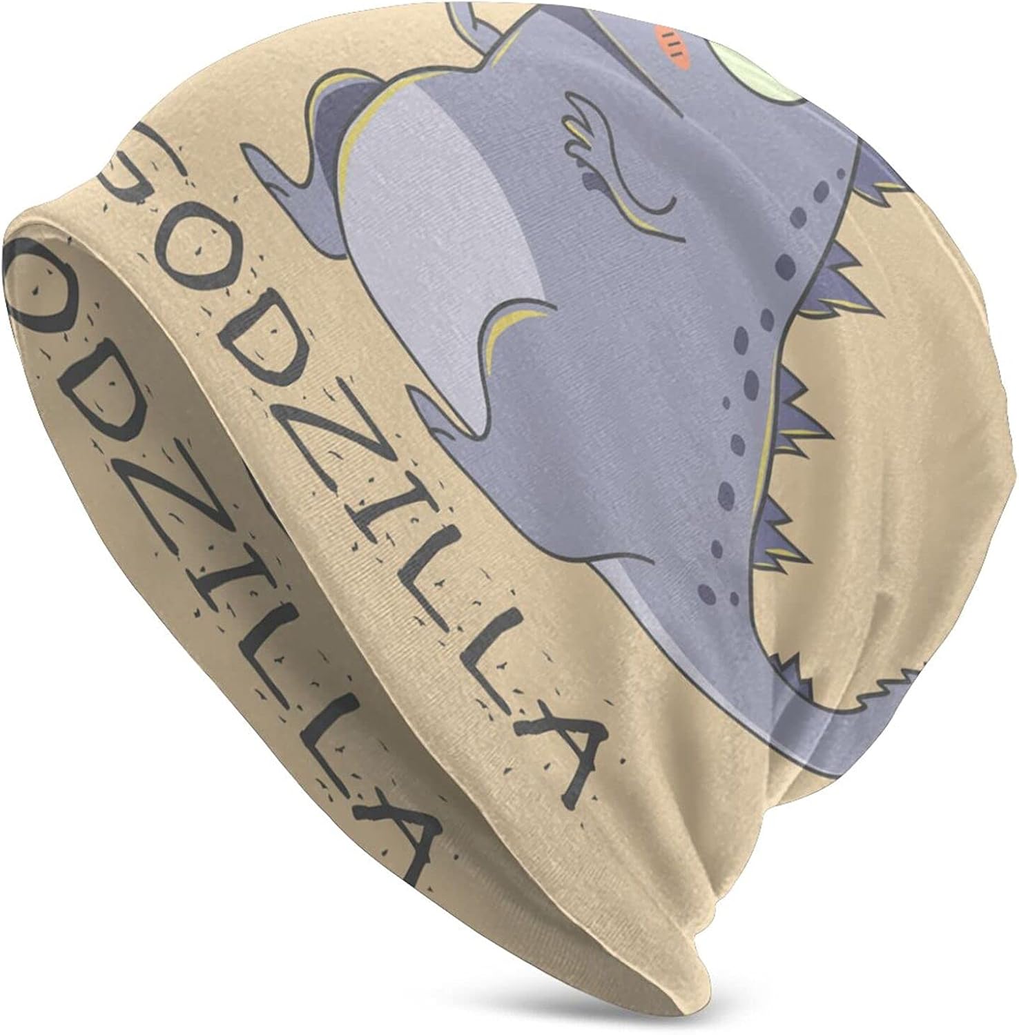 Yaulxec Attack Godzilla Beanie Hat Unisex Adult Hat Cap Balaclava Half ...