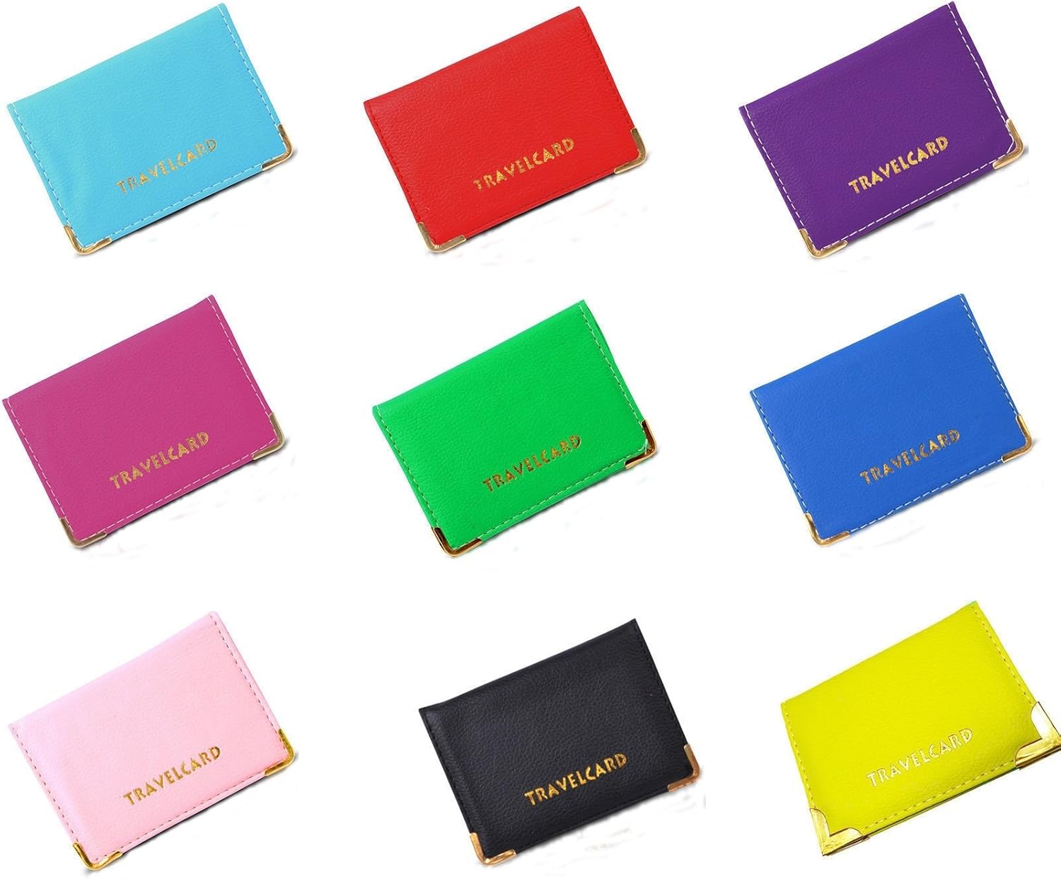 New Leather Oyster Travel Card Bus Pass Holder Wallet Rail Card Cover ...