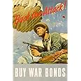 Amazon.com: WPA War Propaganda Back The Attack Buy War Bonds WWII War ...