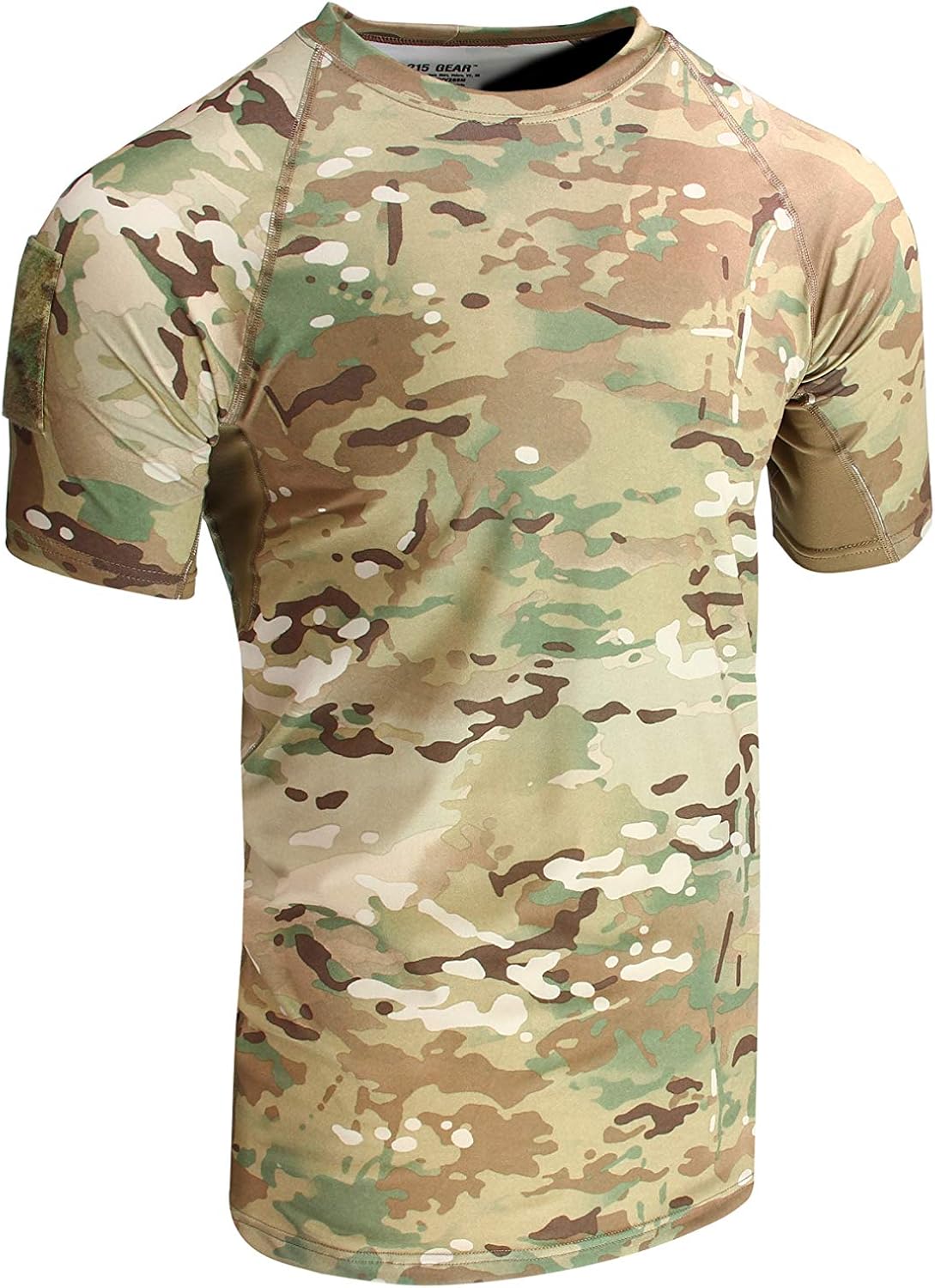 Amazon.com: 215 Gear Blended Operator Shirt, V2, Short Sleeve, Multicam ...