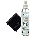 Screen Cleaner Spray - vius Premium Screen Cleaner for LCD LED TVs ...