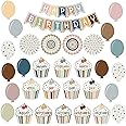 Amazon.com: 34 Pieces Happy Birthday Classroom Calendars Bulletin Board ...