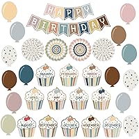 Amazon.com: 34 Pieces Happy Birthday Classroom Calendars Bulletin Board ...