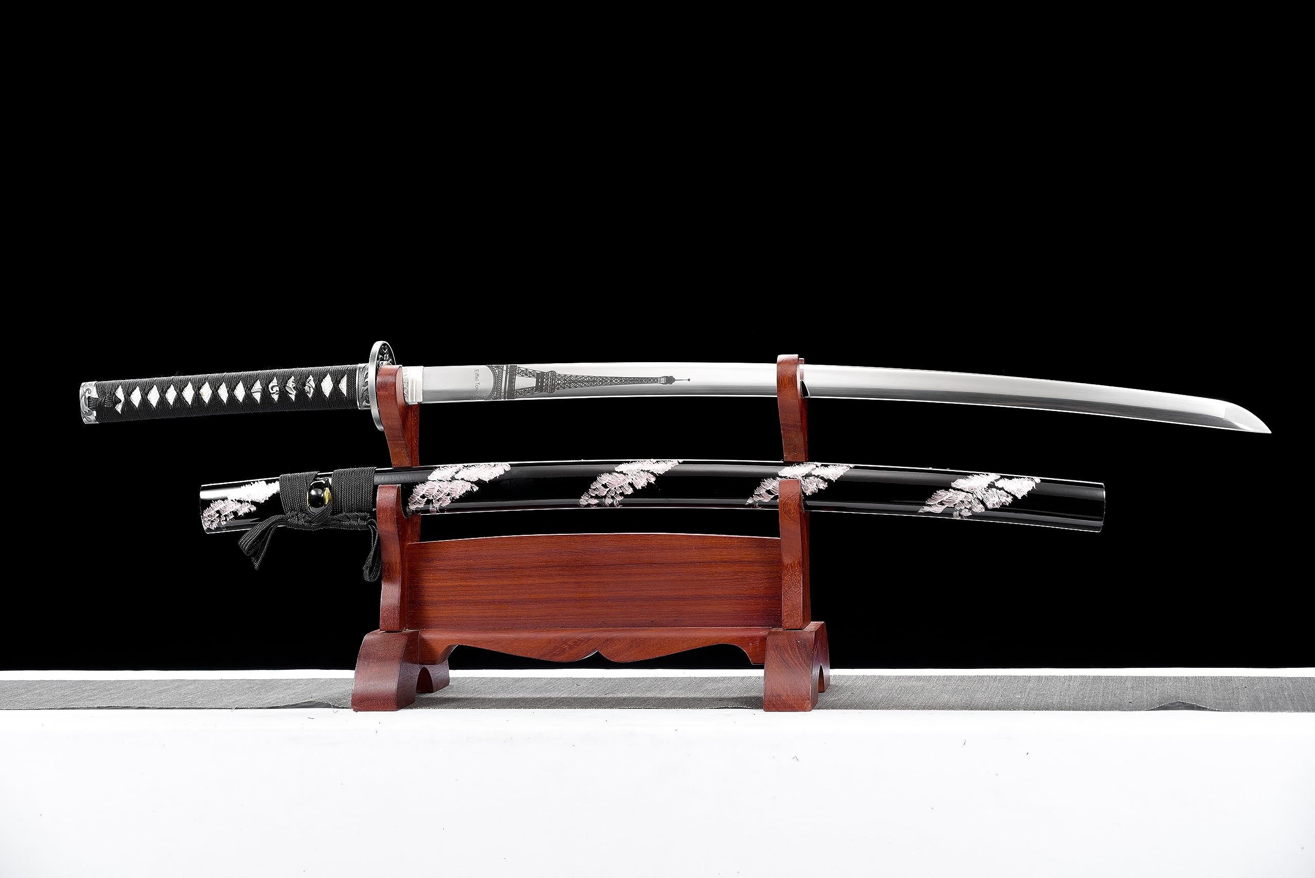 Uha Sword,Handmade Samurai Sword,Full Tang One-Piece Katana Very Sharp, Perfect For Practicality ...