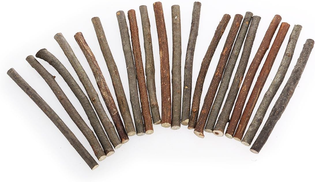 Tinksky Wood Log Sticks for DIY Crafts Photo Props ,0.5-0.8CM in ...