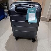 AGARO Royal Set of 2 57cm+67cm ABS+Polycarbonate Gold Hardsided Women ...