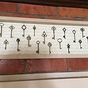 24Pcs Large Antique Bronze Skeleton Keys Rustic Key for Wedding ...