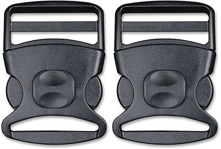 Amazon.com: DYZD 2 Inch(50mm) Plastic Buckle Side Release Buckles ...