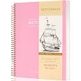 Amazon.com: 9 x 12 inches Hardcover Sketchbook for Drawing 120 Sheets ...
