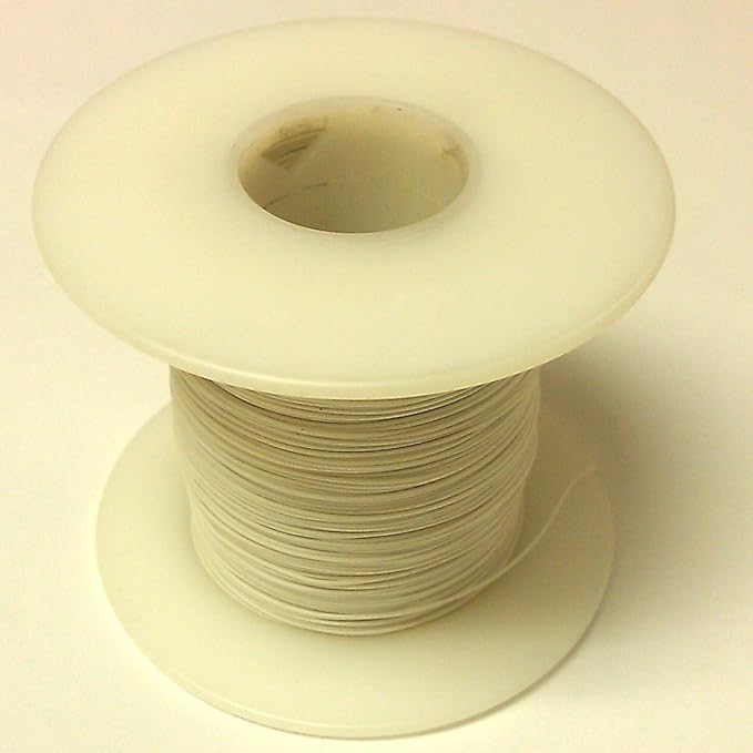 WHITE 26 Gauge Solid, Kynar Insulated Electronic, Wire Wrap, Hobby or ...