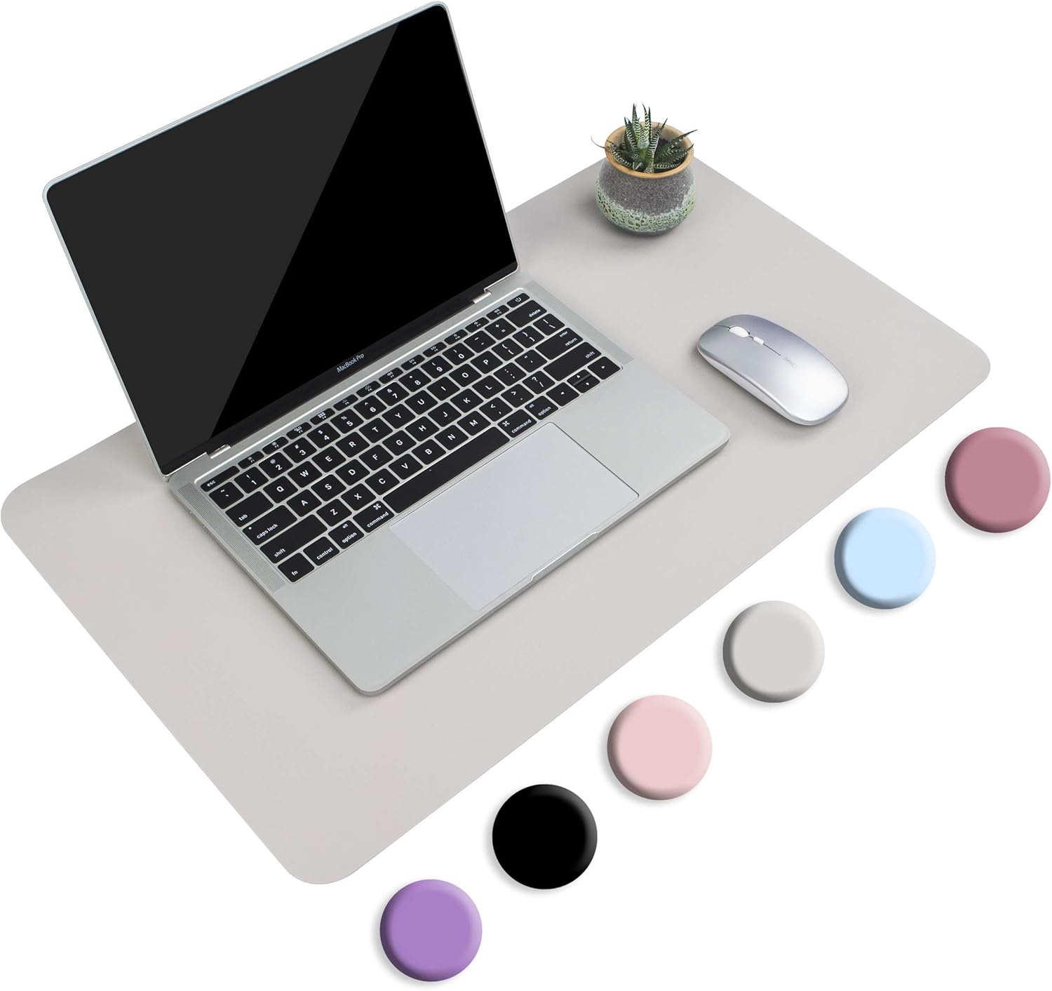 Non-Slip Desk Pad, Waterproof PVC Leather Desk Table Protector, Ultra ...