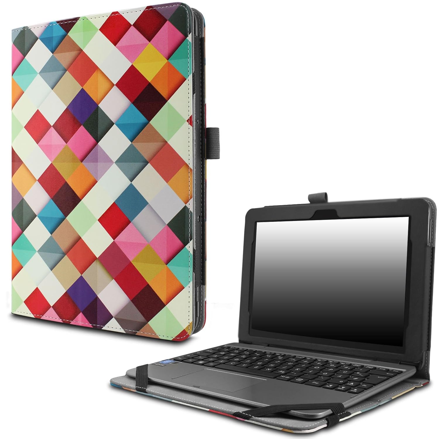 Amazon.com: Infiland ASUS Transformer Book T101HA Case, Premium PU ...