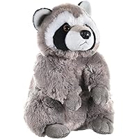 Amazon.com: Wild Republic Raccoon Plush, Stuffed Animal, Plush Toy ...