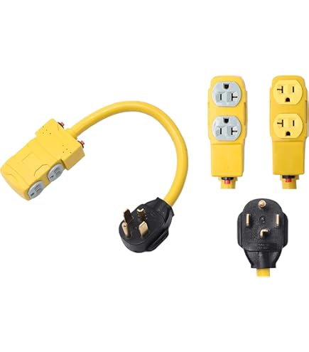 50 Amp Gfci Breaker AC WORKS 50 Ft. 50A 125/250V SS2-50P/CS6365 Plug To ...