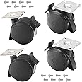 Amazon.com: KitchenKipper 4-Pack 69828 Locking Caster Compatible with ...