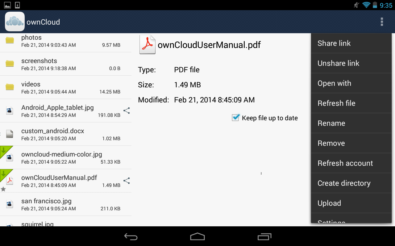 ownCloud:Amazon.de:Appstore for Android