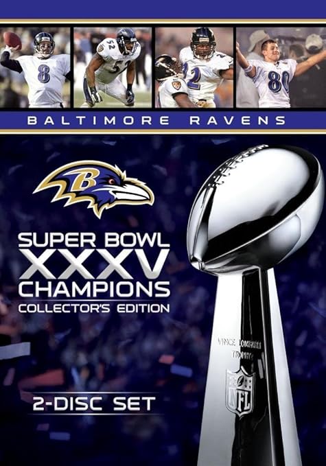 NFL: Baltimore Ravens Super Bowl Xxxv Collector's DVD Import: Amazon.co ...