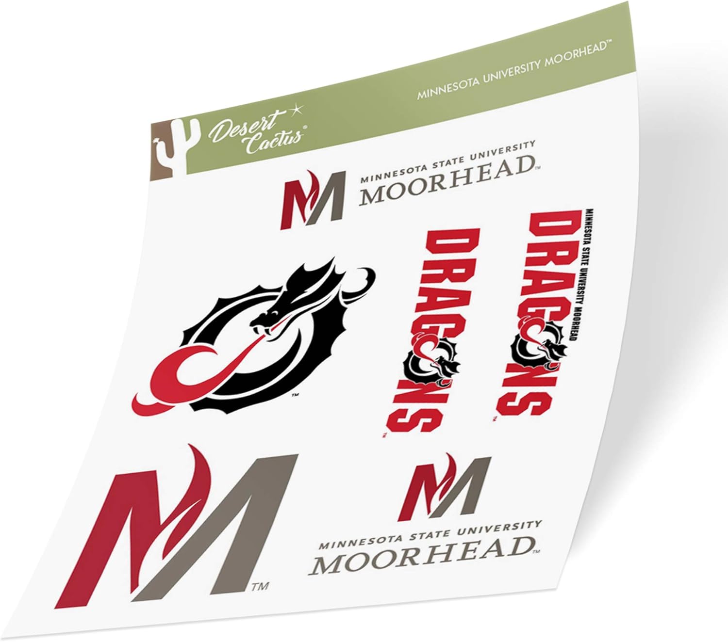 Amazon.com: Minnesota State University Moorhead MSUM Dragons NCAA ...