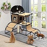Amazon.com : Oceskyha Cat House-Cat Tree for Large Cat Indoor,Suitable ...