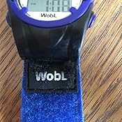WobL Watch - 8-Alarm Vibrating Reminder Watch BLUE: Amazon.co.uk: Watches