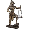 Amazon.com: Ebros Ancient Egyptian God Anubis with Scales of Justice Statue Gods of The Dead and ...