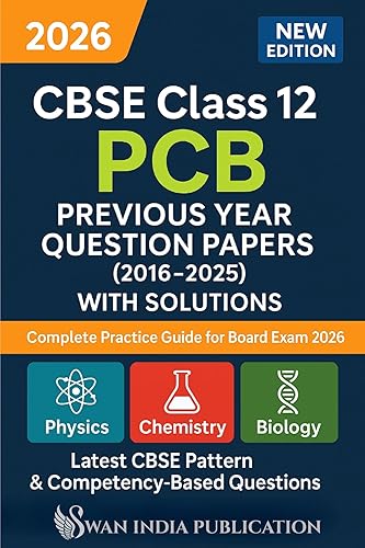 CBSE Class 12 PCB Previous Year Question Papers (2016–2025) with ...