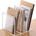 Amazon.com: SANRUI Clear Acrylic Magazine File Holder Desk Organizer ...