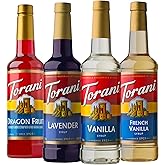 Amazon.com: Torani Syrup Variety Packs, Soda Shop, 25.4 fl oz Bottle ...