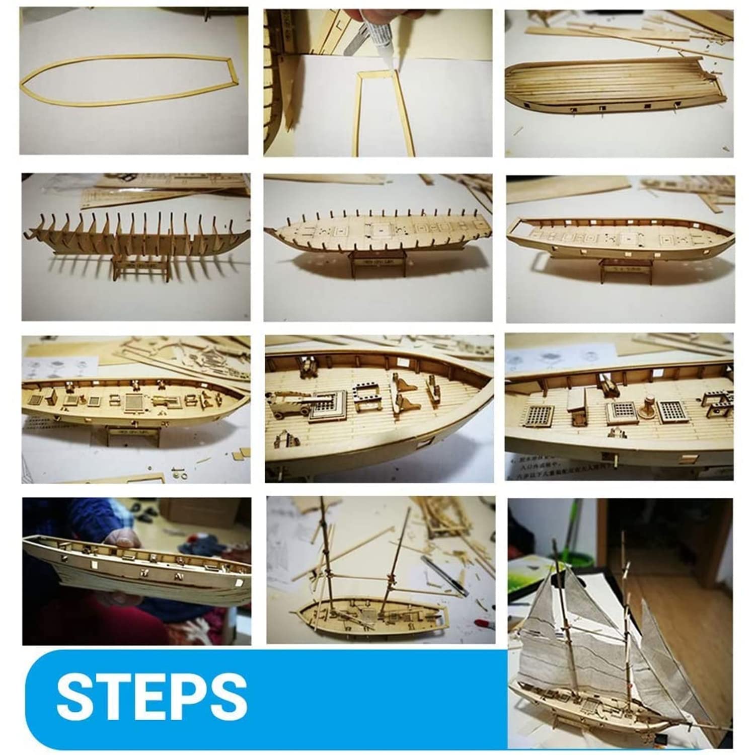 Mua EastVita Wooden Model Ships Kits to Build for Adults, Wooden Ship ...