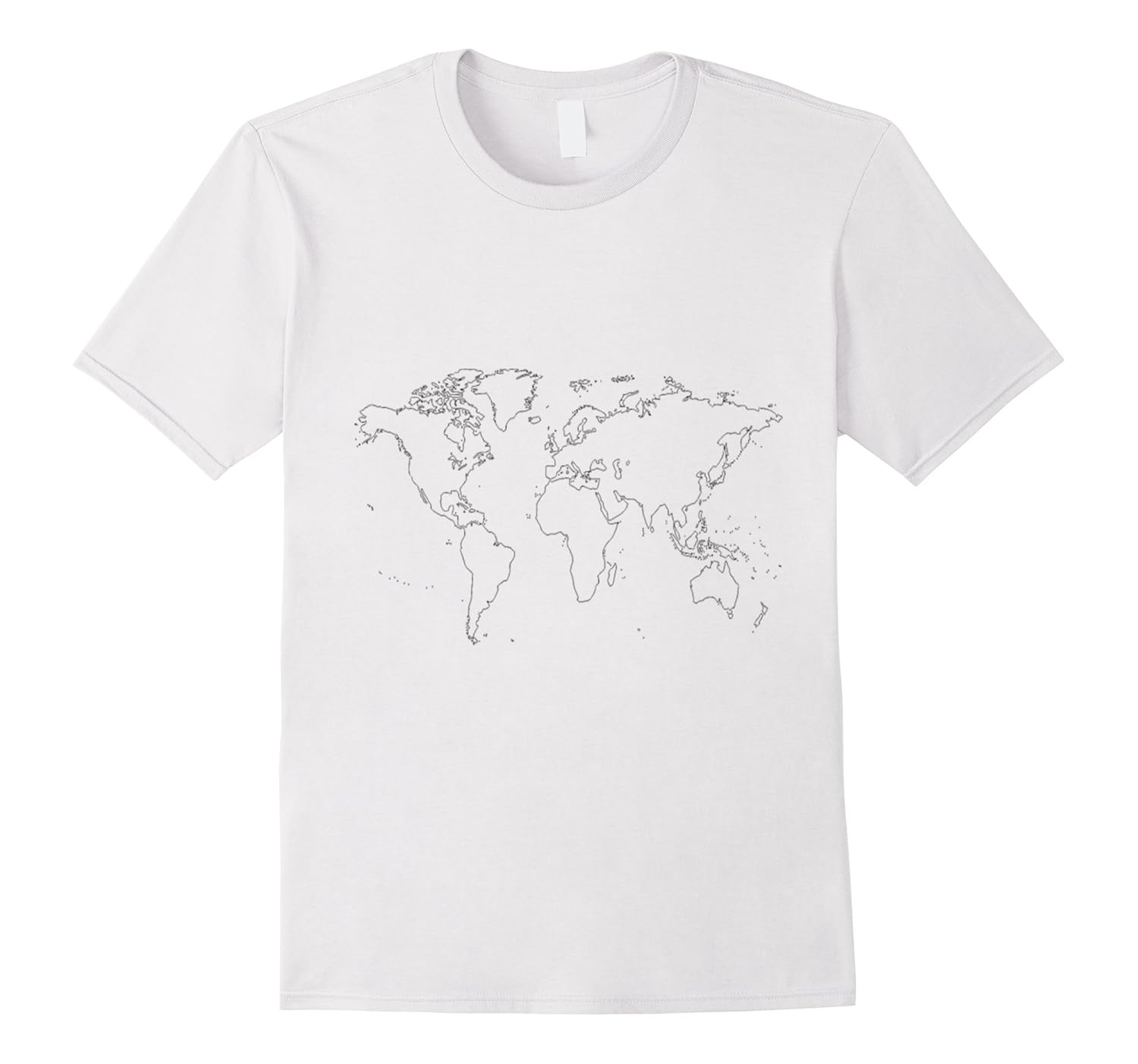 World Map Tshirt Global Earth Shirt Exploration Tee-Vaci – Vaciuk