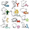 Amazon.com: GWHOLE 12Pcs Sea Creature Cookie Cutter Set, Small Ocean ...