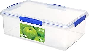 Amazon.com: Sistema Large Food Storage Container with Lid for Lunch ...