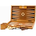 Backgammon Travel Set Backgammon Set - 15 Inch Classic Backgammon Board ...