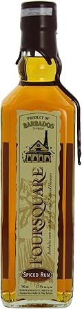 Foursquare Spiced Rum 70 cl: Amazon.co.uk: Grocery