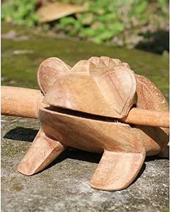 Amazon.com: Handmade Solid Wooden Frog Noise Maker : Home & Kitchen