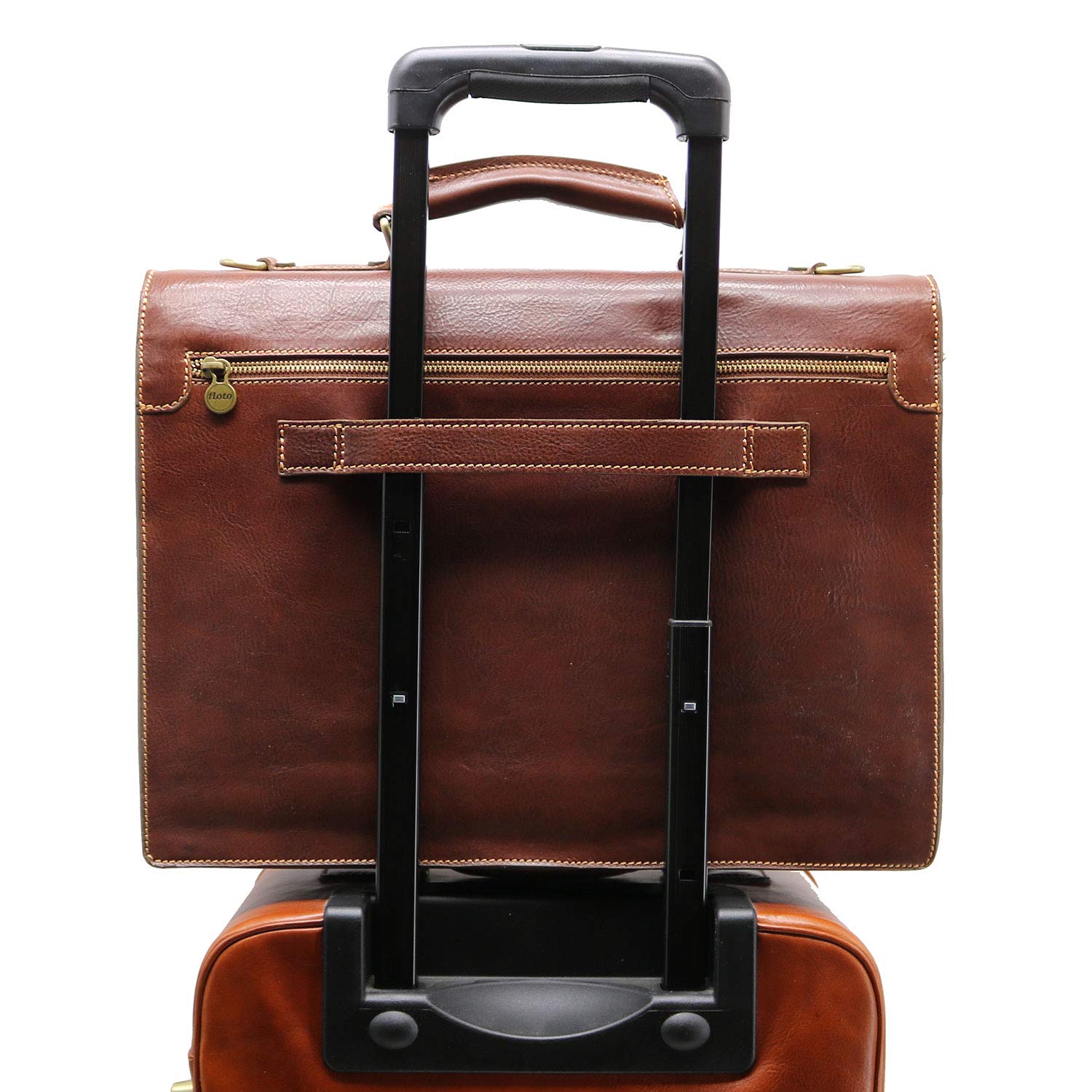 Mua Floto Luggage Novella Briefcase, Brown, One Size trên Amazon Mỹ ...
