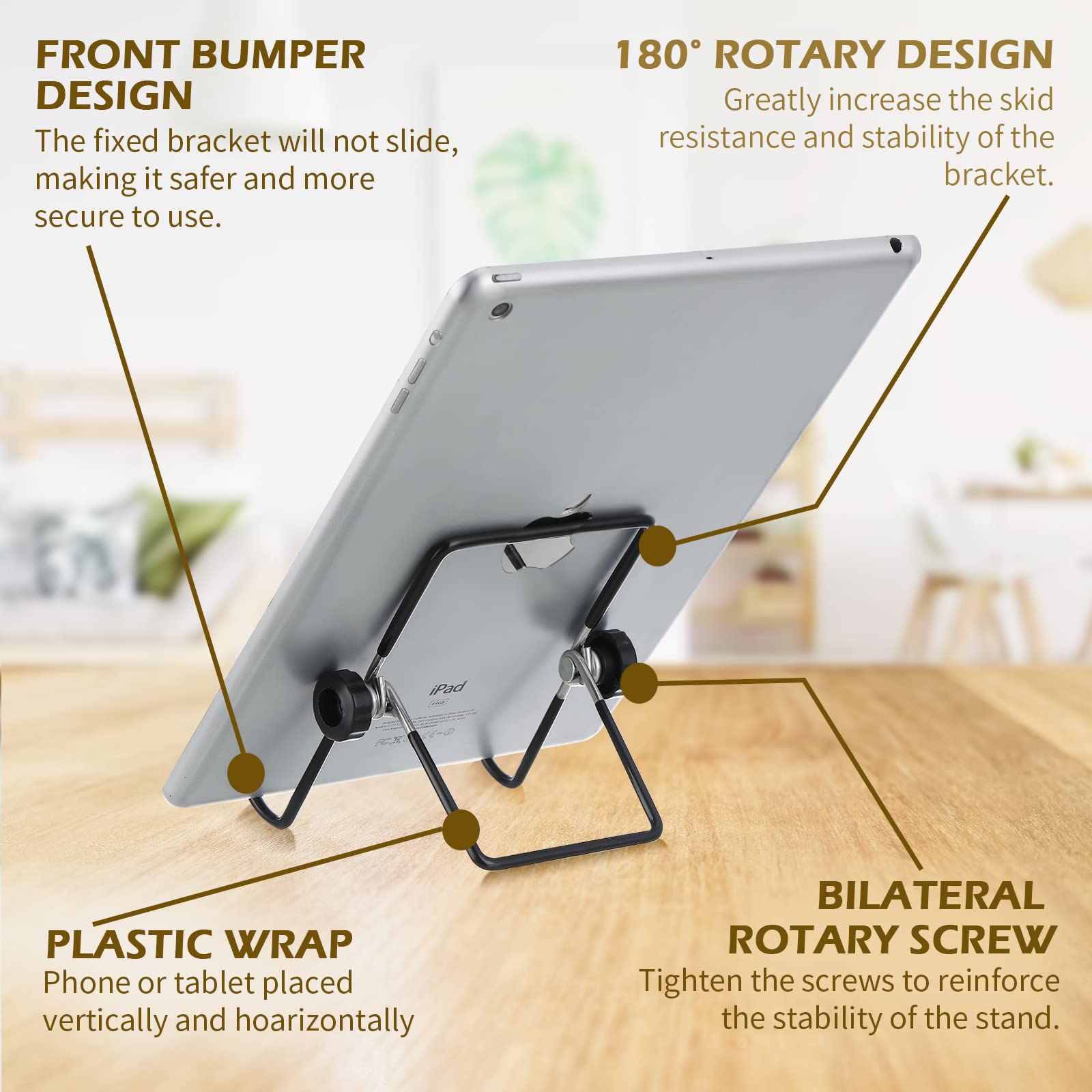 Mua Kenning 24 Pack Adjustable Easel Stand Bulk 3.54'' x 5.12'' Wire ...