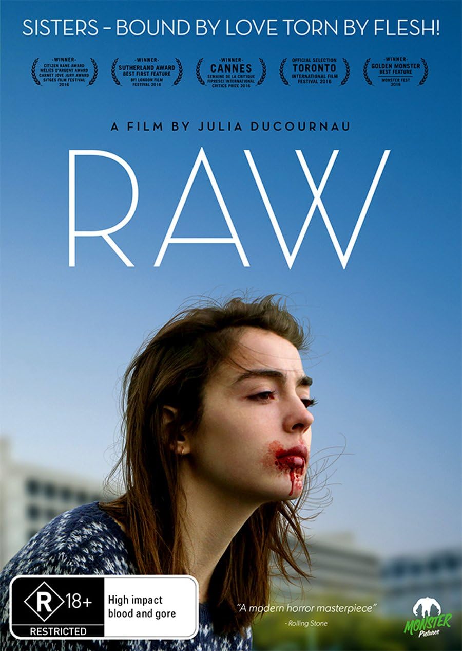 Raw | French Horror Movie | English Subtitles | NON-UK Format | Region ...