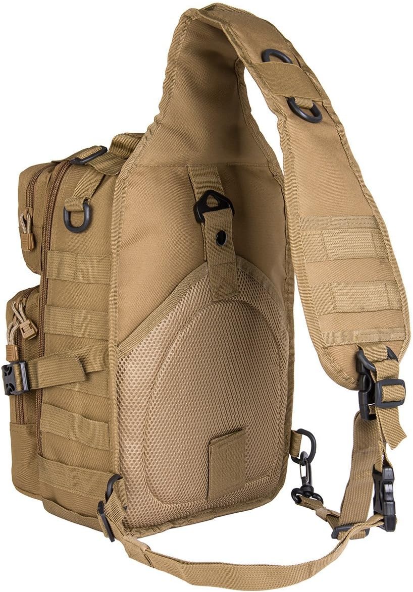 RIAVIKA 20L Small Tactical MOLLE Sling Pack – Compact and Versatile ...