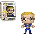 Amazon.com: Funko Pop! Games: Fallout - Vault Boy (Nerd Rage), Standard ...