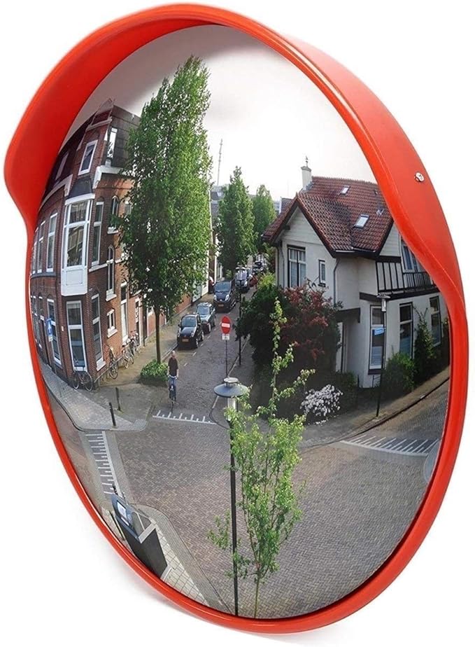 Convex Road Mirror45cm 60cm 80cm 100cm Outdoor Traffic Driveway Wide ...