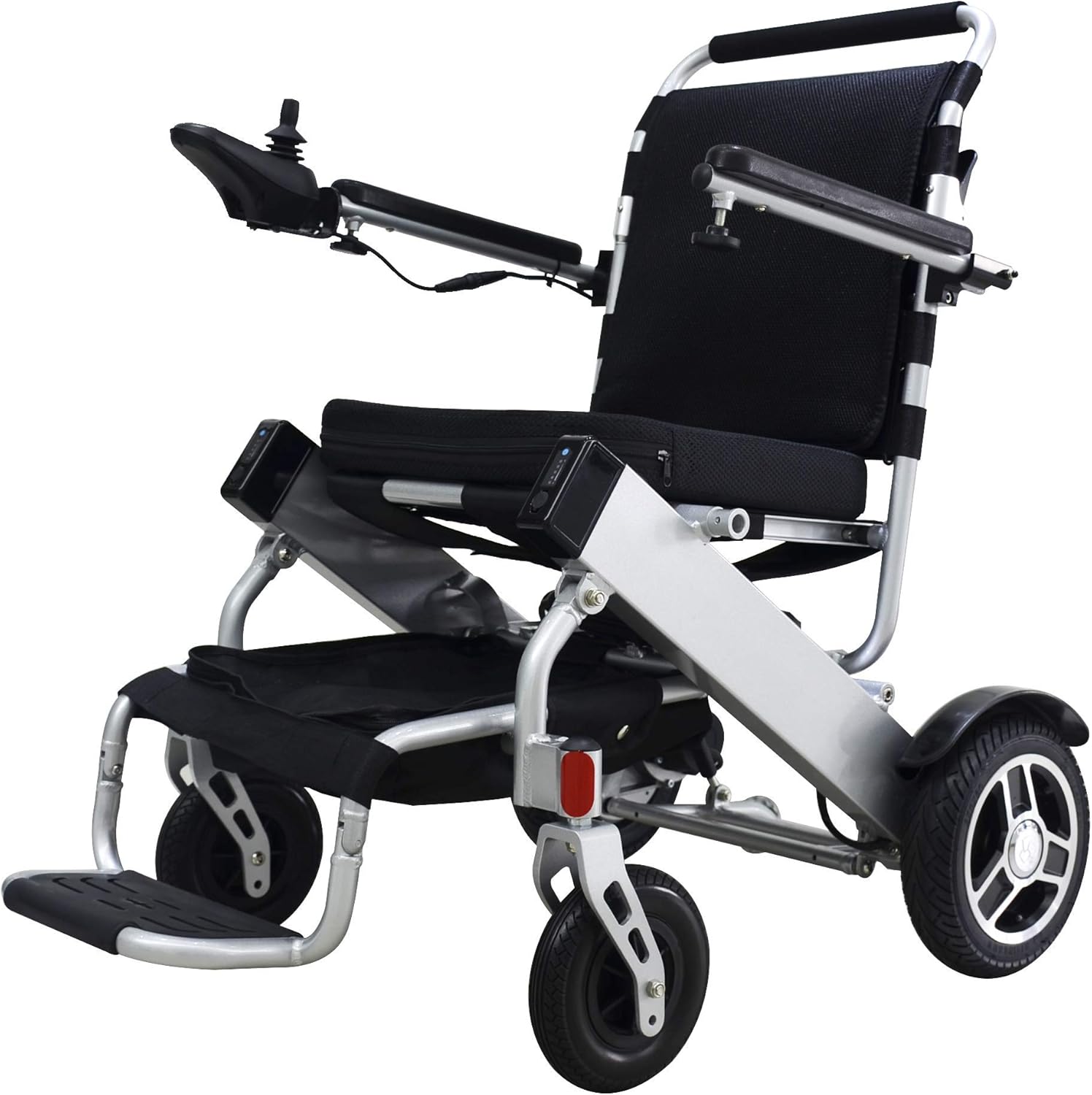 WISGING Folding Electric Powered Wheelchair Lightweight Portable Smart ...