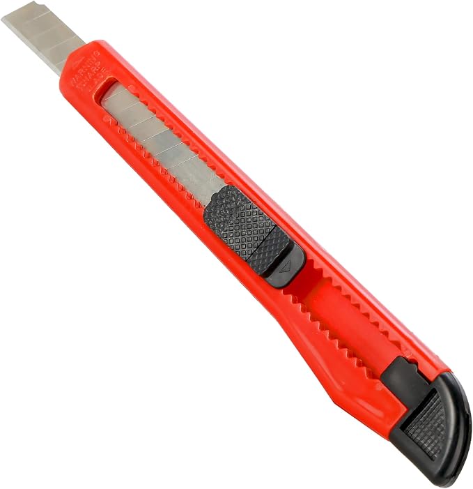 Alaskaprint 1 Stück Cuttermesser 9mm klinge Cutter Messer Teppichmesser ...