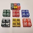Amazon.com: Battletech Stats Modifier Full 30 Dice Bundle: Color Coded ...