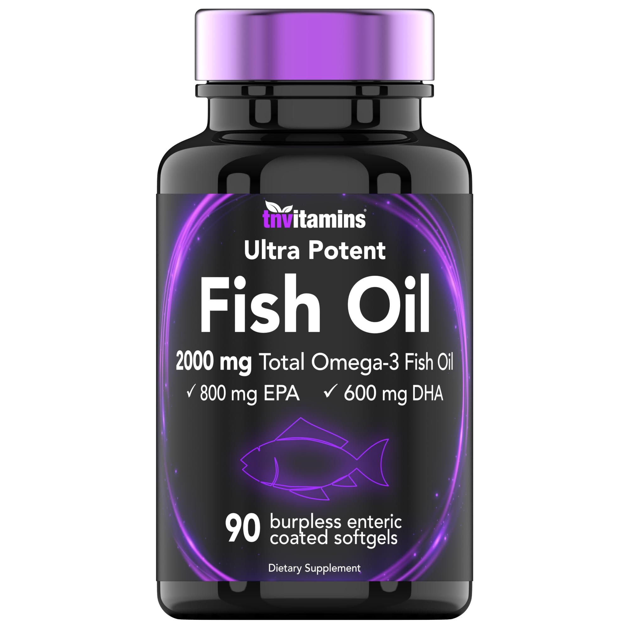 Mua Burpless Omega-3 Fish Oil: 2000mg x 90 Softgels | 1400mg Total ...