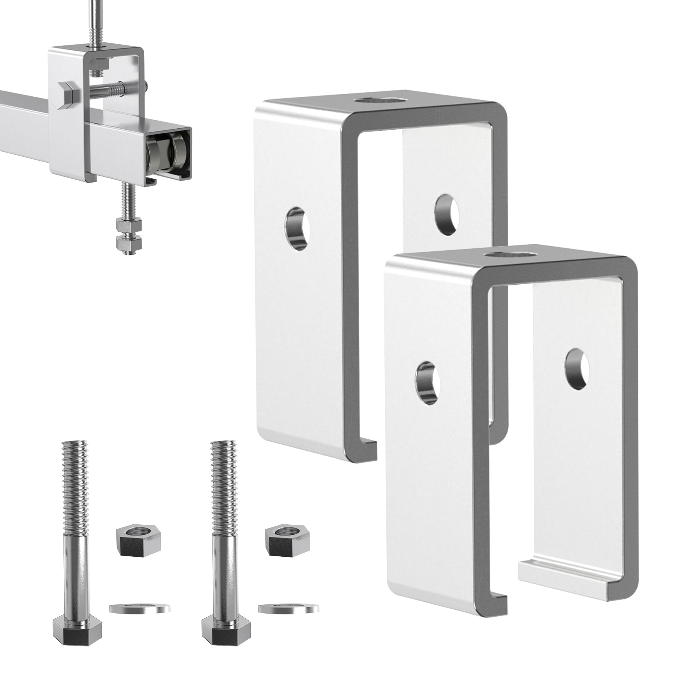 Channel Trolley Track Hanger Bracket For UNISTRUT Strut Channel, 1-5/8 ...