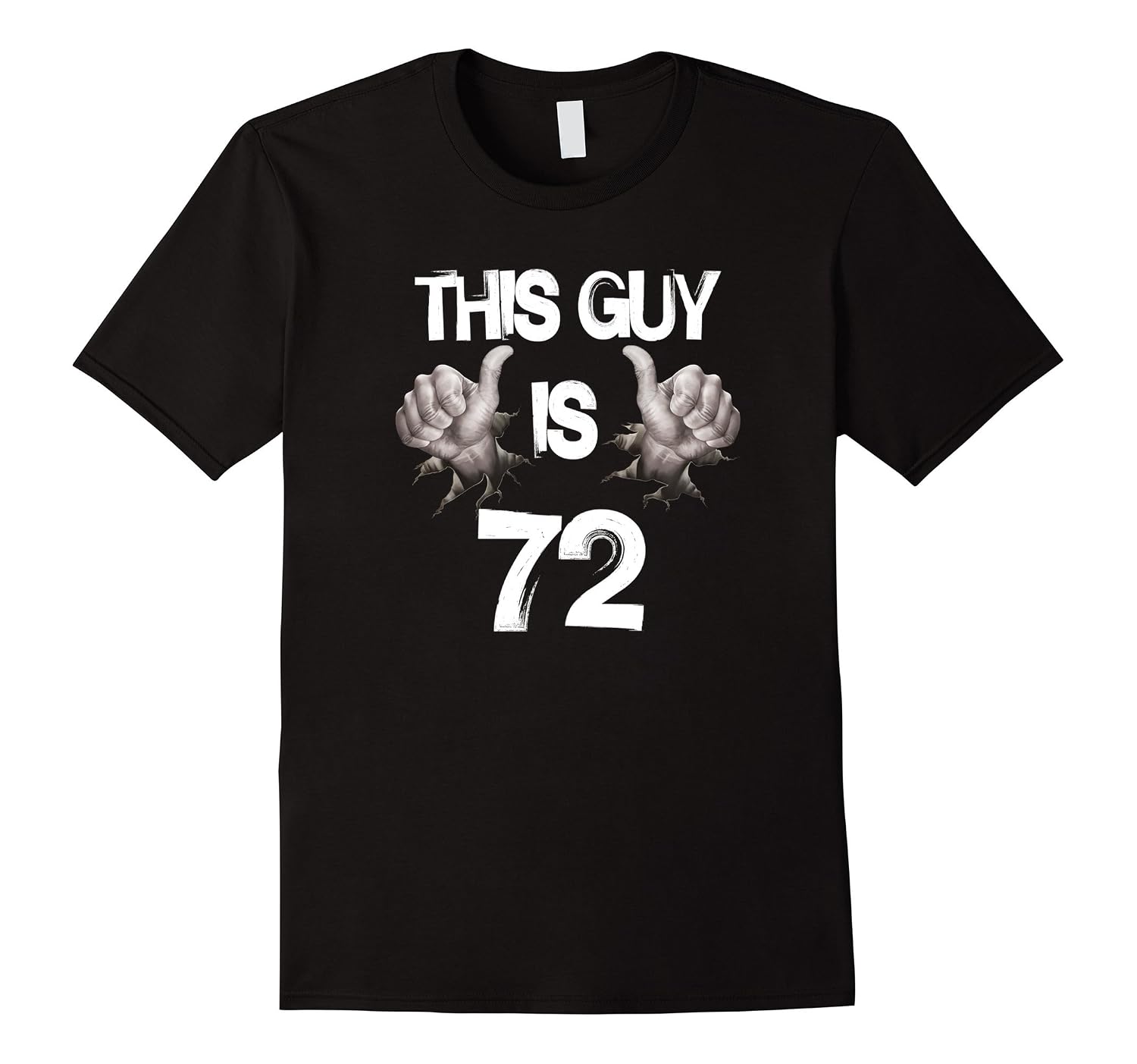 Men’s 72th Birthday Shirt. This Guy is 72 T-Shirt-4LVS – 4loveshirt